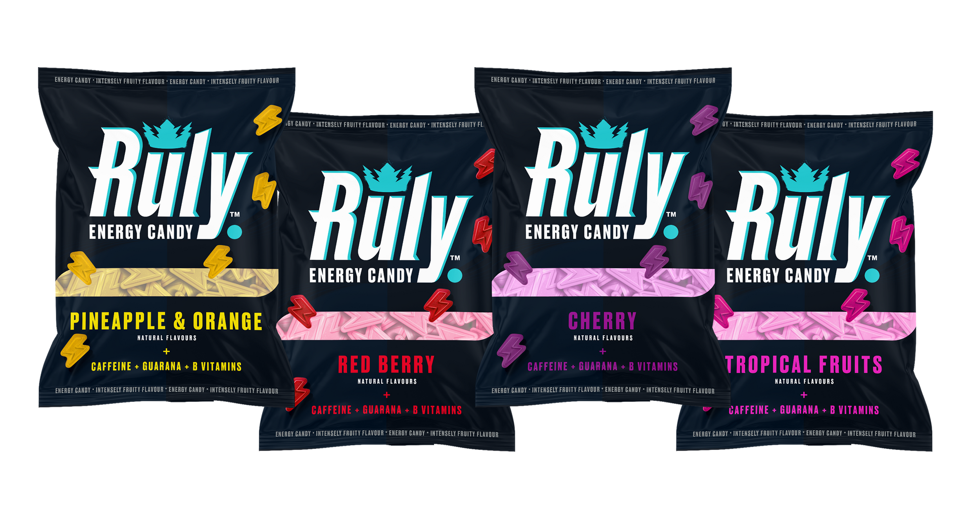 42g Energy Gummy Sweets Range | Official Ruly Sweet Shop