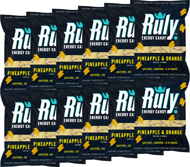Pineapple & Orange Flavour Gummies | Energy Gummy Candy | Official Ruly ...